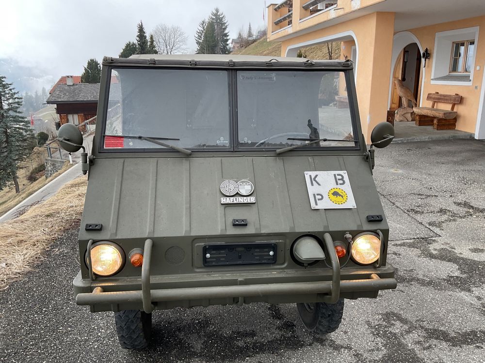 Militärfahrzeug Haflinger 4x4 Allrad Oldtimer Geländewagen (Gebraucht ...