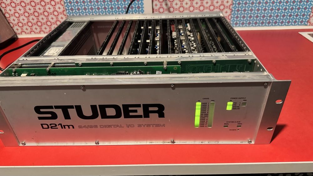Studer D21m I/O System – Voll funktionsfähig mit vollständig (Gebraucht ...