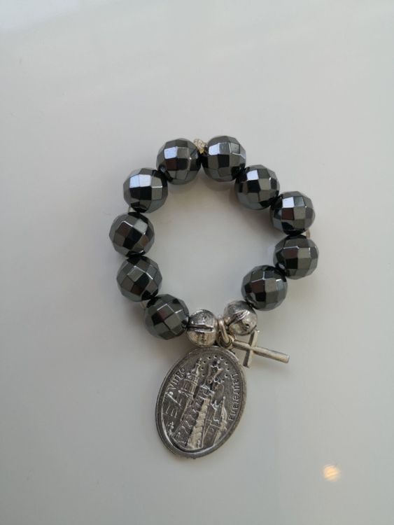 🤩FINGER-ROSENKRANZ HÄMATIT & KREUZ & MADONNA NEU (Neu (gemäss ...