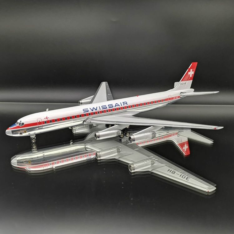 Modellflugzeug Swissair 1:200 Douglas DC-8-62 - OVP (Neu und ...