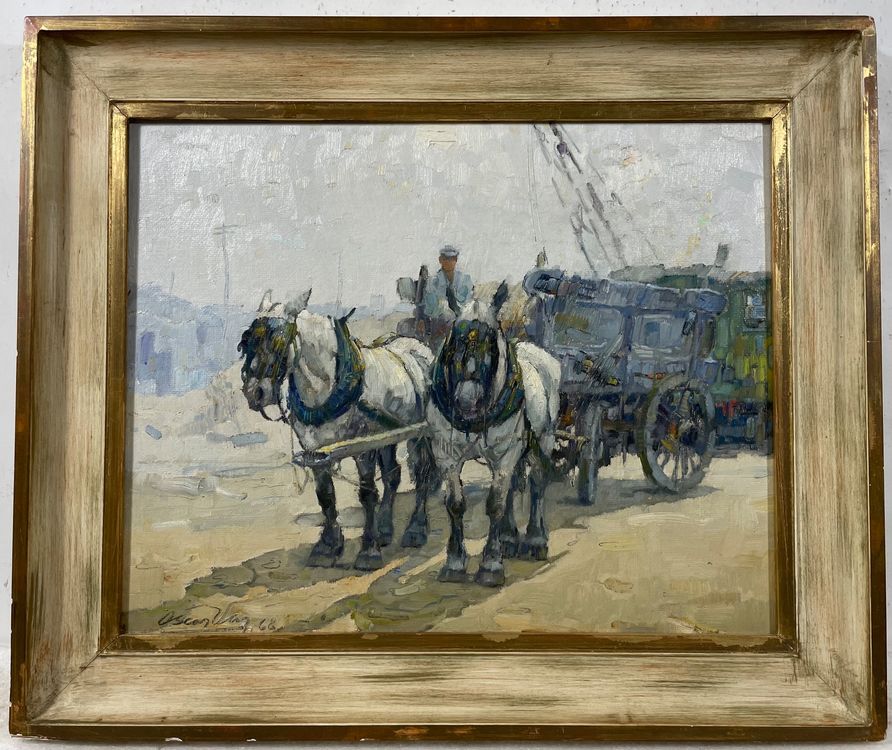 Oscar Antonio Vaz (1909-1987) grosses Gemälde | Kaufen auf Ricardo