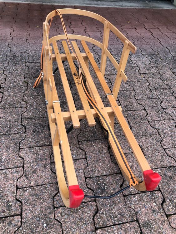 Davoser Holzschlitten | Kaufen auf Ricardo
