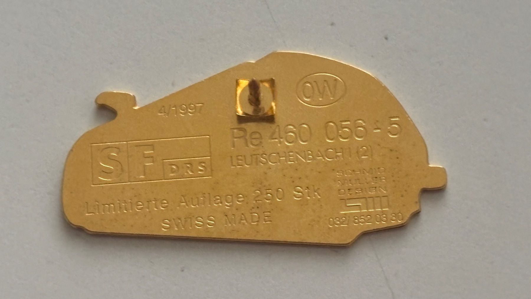 Pin's Schmid & Muller - Re 460 SF DRS Leutschenbach I (2) (D'occasion ...