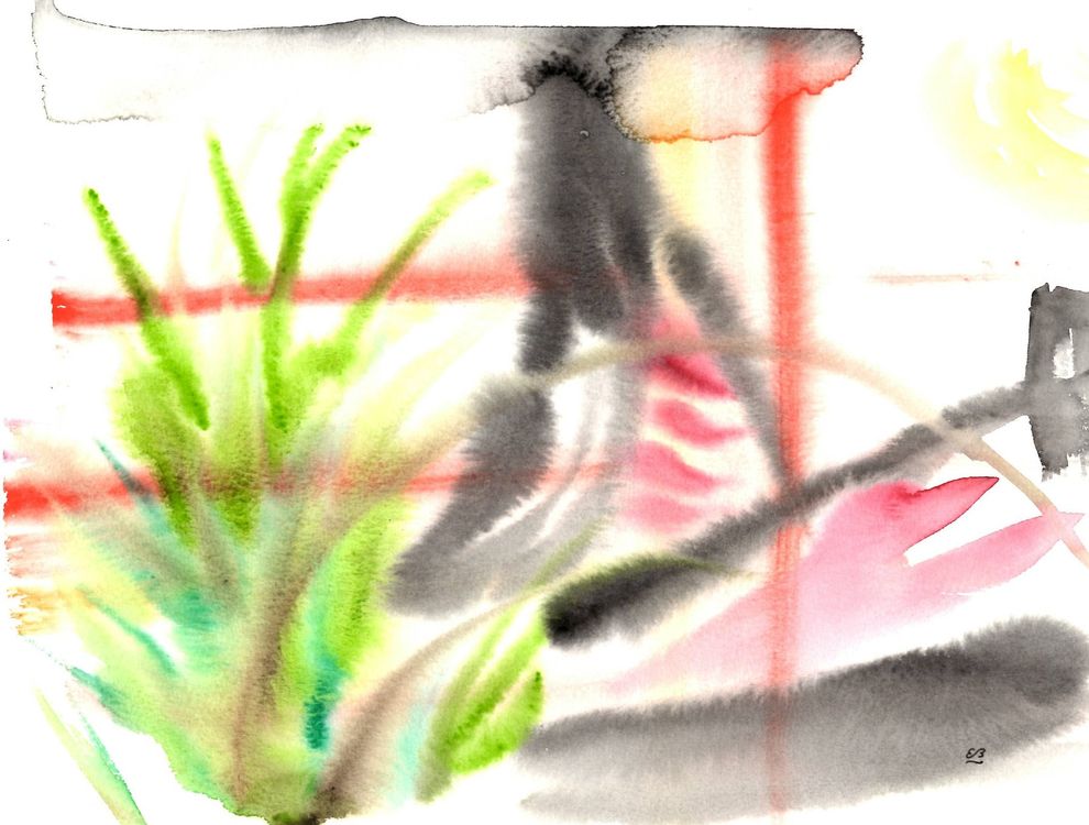 Aquarell: Busch (Neu (gemäss Beschreibung)) in Fribourg für CHF 2 – mit Lieferung auf Ricardo kaufen