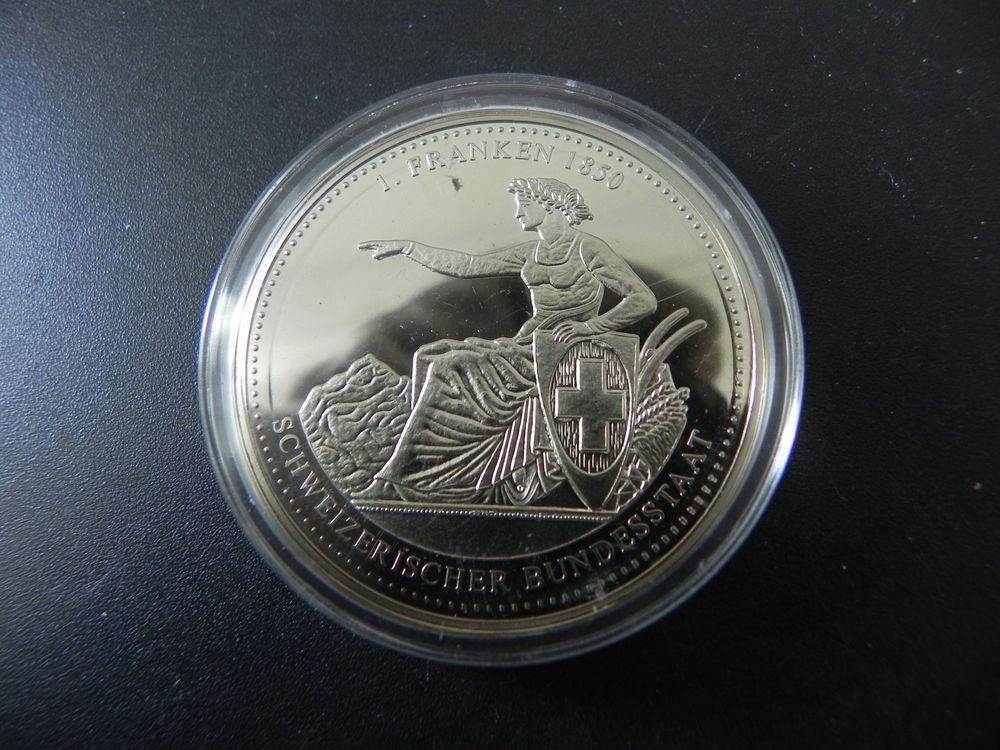Medaille 150 Jahre Schweizer Franken 1850 - 2000 | Kaufen auf Ricardo