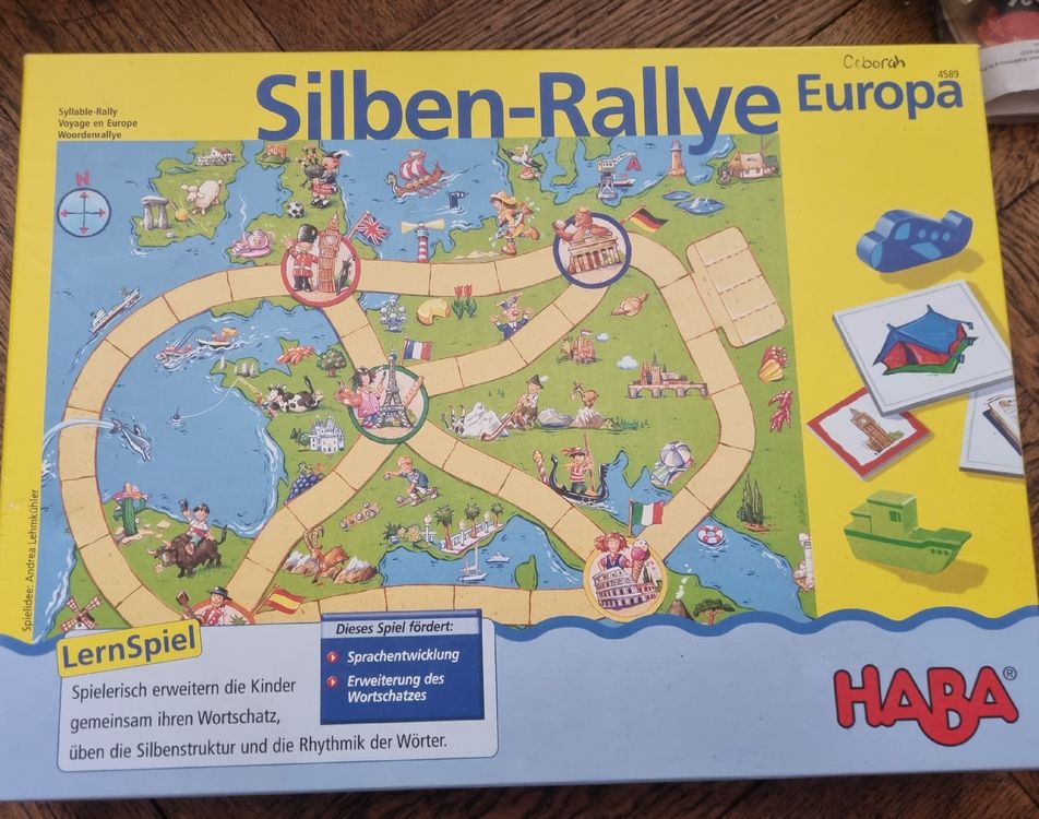 Jeu de societé Haba Rallye des syllabes (D'occasion) à Fribourg pour ...