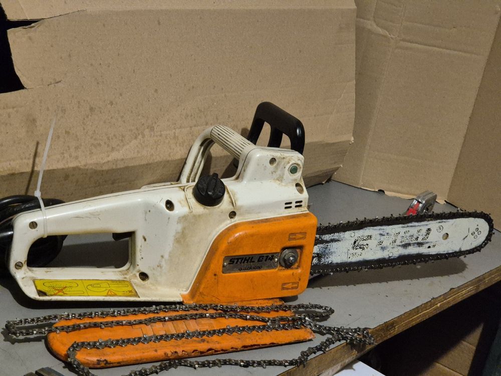 Stihl E14 Elektrosäge Kettensäge 30cm Schwert | Kaufen auf Ricardo