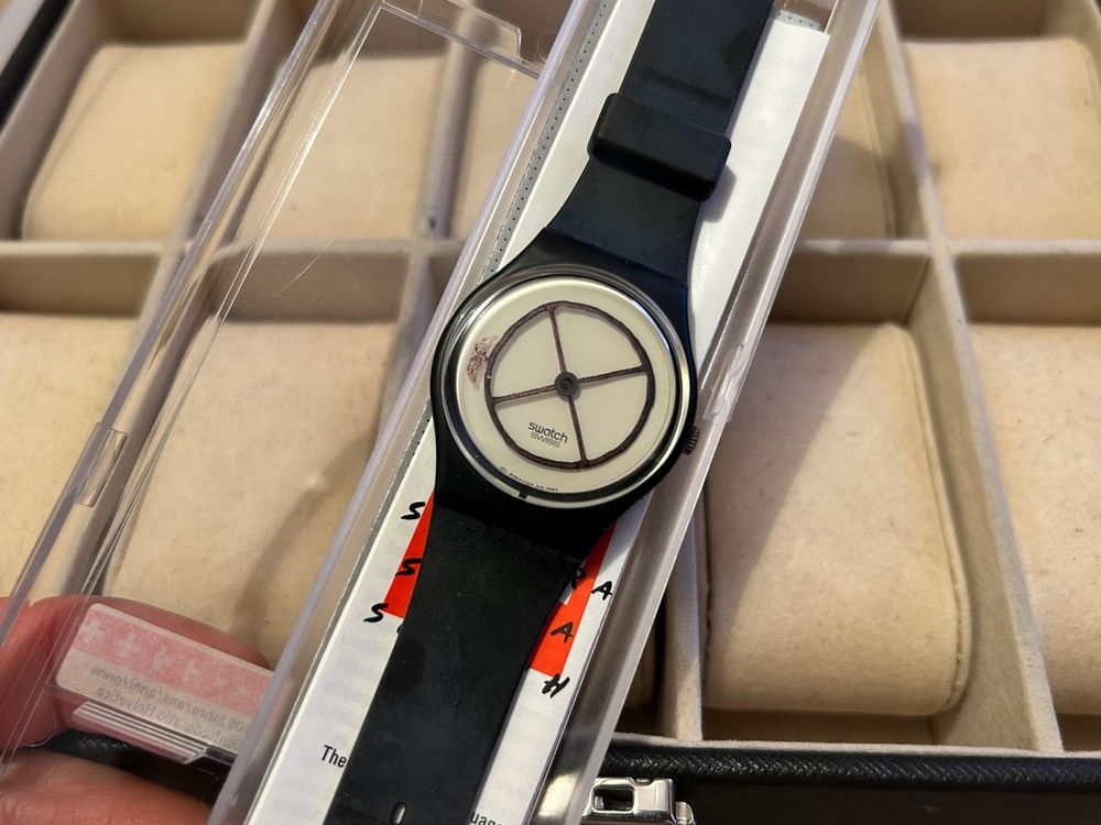 Montre Swatch Swiss Art Not Vital 1991 limitée 5555 pièces | Kaufen auf Ricardo