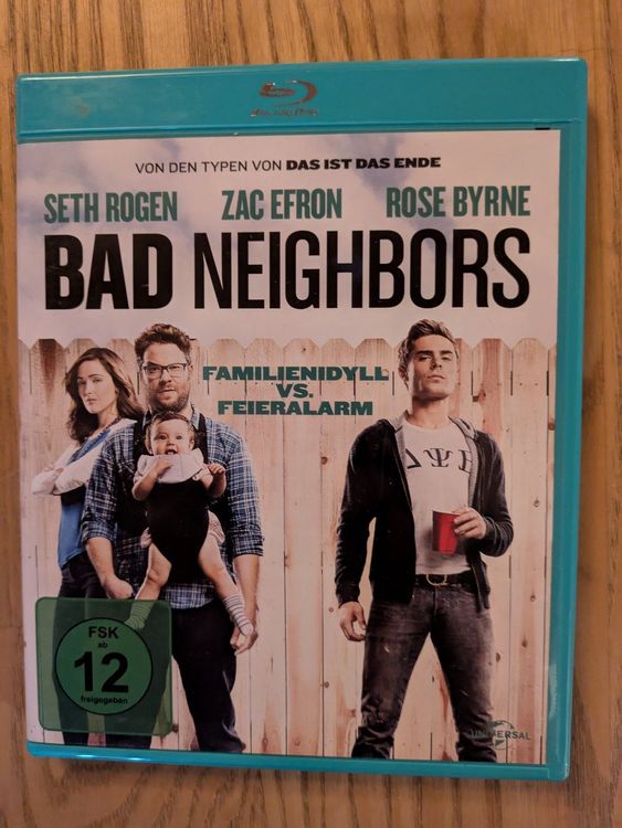 Bad Neighbors (Blu-ray-Film mit Seth Rogen, Zac Efron etc.) (Gebraucht ...
