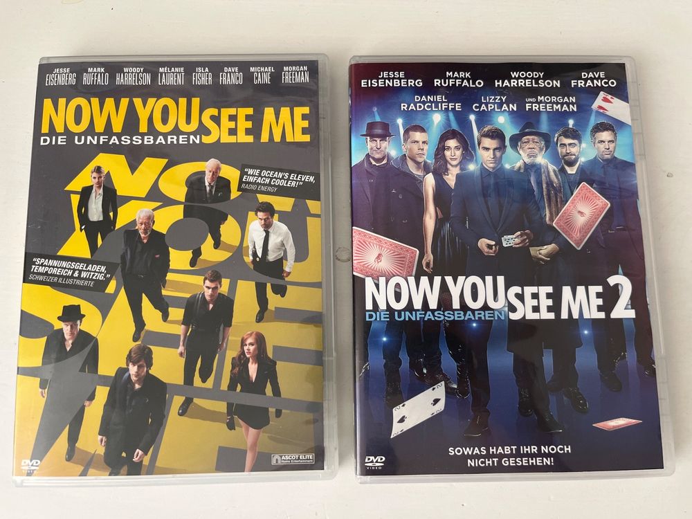 Now You See Me 1-2, DVD 📀 (Gebraucht) in Sierre für CHF 4.95 – mit ...