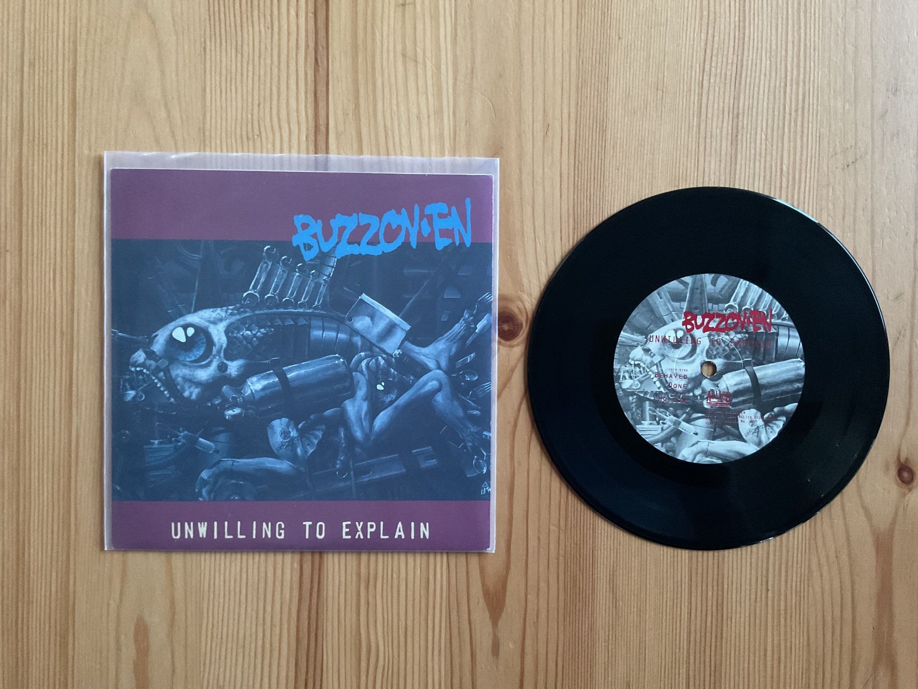 Single 7’’ - Buzzov-en / Unwilling To Explain (D'occasion) à Ocourt ...