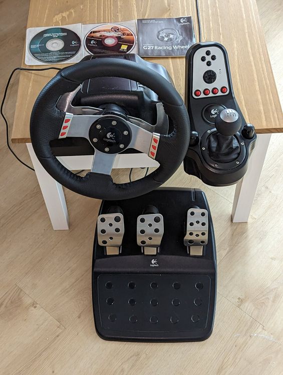 Lenkrad Racing Wheel Logitech G27 Force Feedback mit Pedale (Gebraucht ...