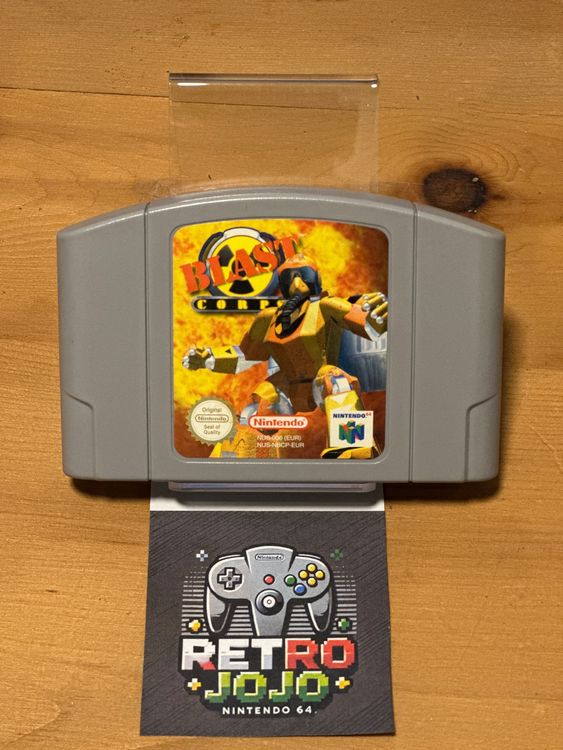 Ab 1Fr. N64 Blast Corps Modul PAL Top Zustand Funktioniert (Gebraucht ...