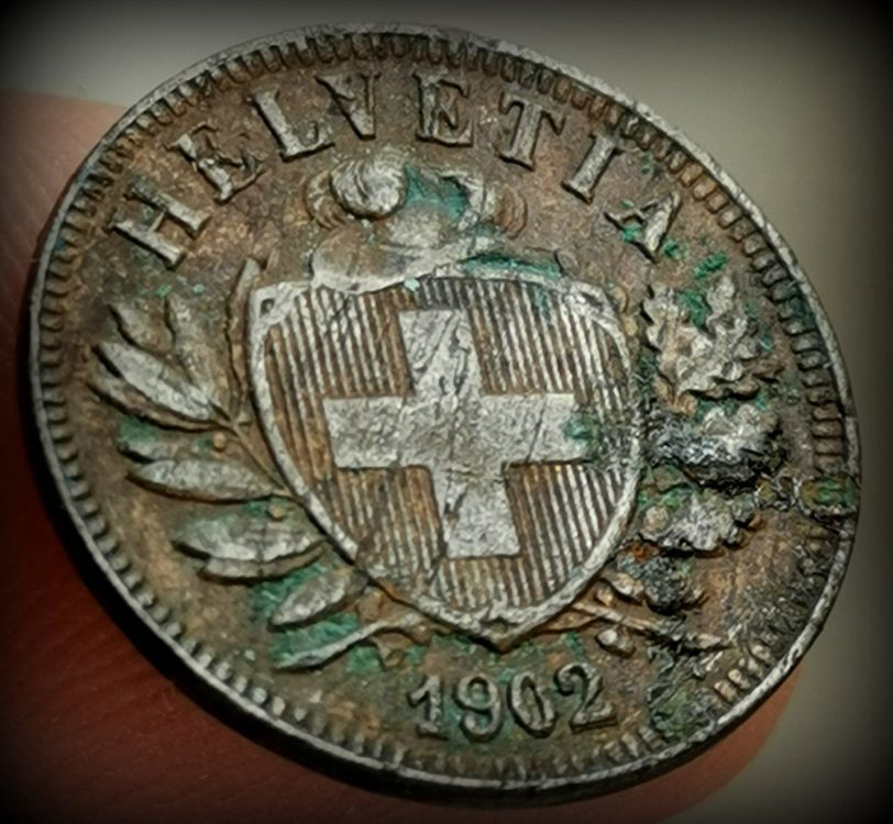 SCHWEIZ 2 RAPPEN 1902 *SEHR RAR* (D'occasion) à winterthur pour CHF 25 – avec livraison ...