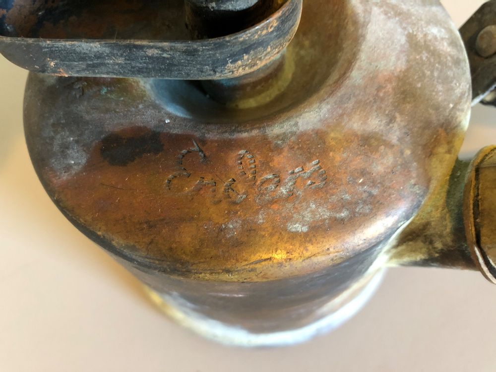 Bunsenbrenner Lötlampe Benzin Messing Lötbrenner ENDERS (Gebraucht) in ...
