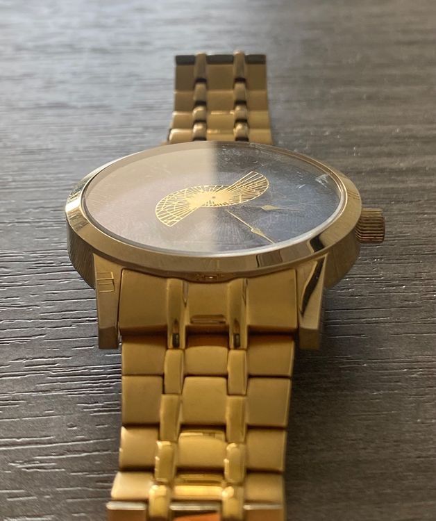 Uhr Hans Erni Lauf der Zeit goldfarbig | Kaufen auf Ricardo