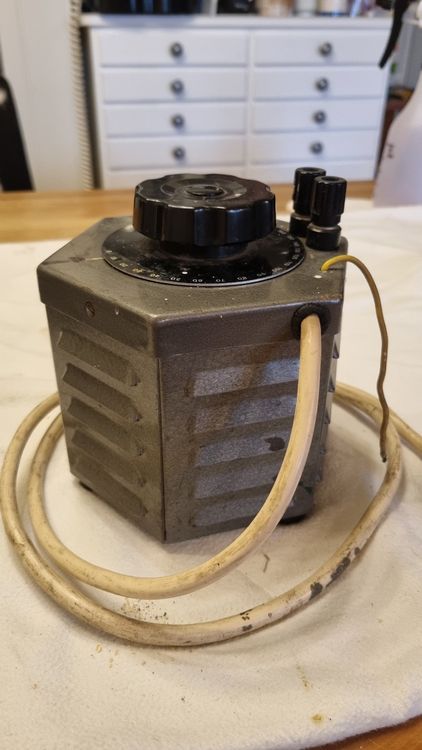 Vintage Trafo Stelltrafo Regeltransformator 0 - 260 Volt 1A (Gebraucht ...