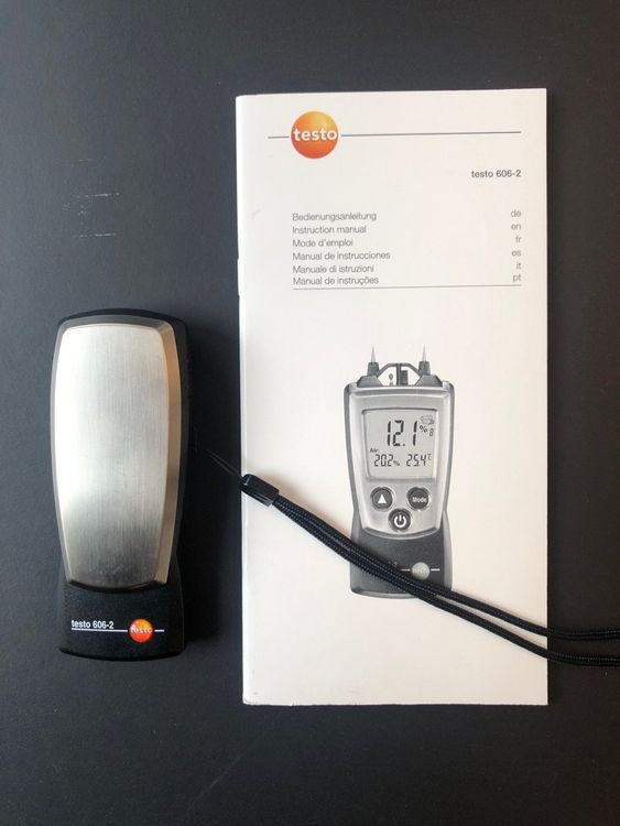 Testo Feuchtigkeitsmessgerät 606-2 (Gebraucht) in Zürich für CHF 22 ...
