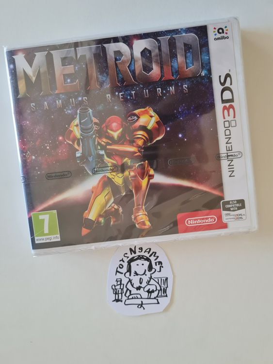 Metroid Samus returns (NEW sealed) - Nintendo 3DS (PAL, Eng) (Neu und ...