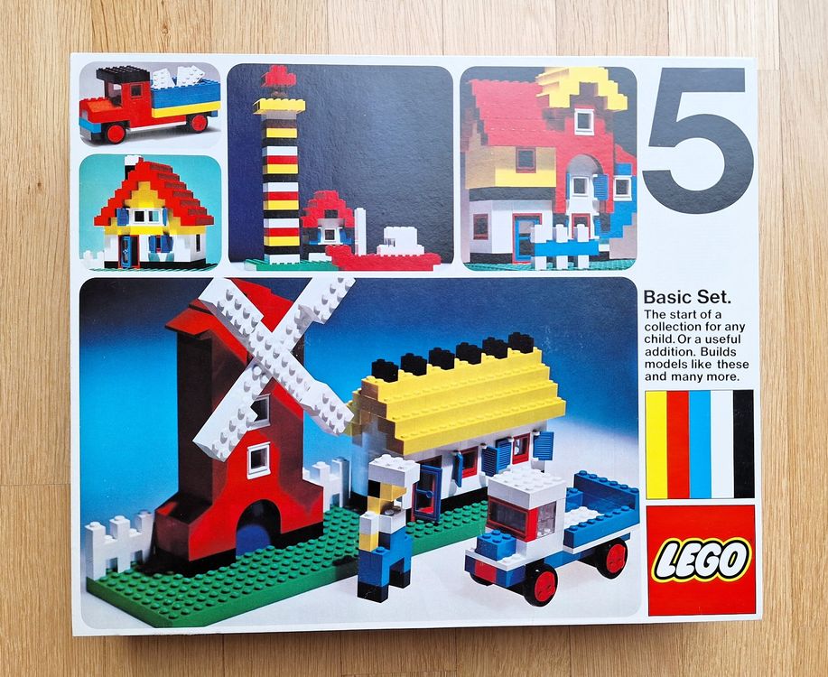 Vintage Originalverpackt LEGO Baukasten 5 Ungeöffnet (Neu und ...