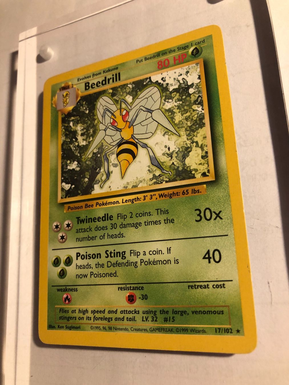 Beedrill (rare) Base set - PL - ab 1.- (Usato) a Giubiasco per CHF 2 ...