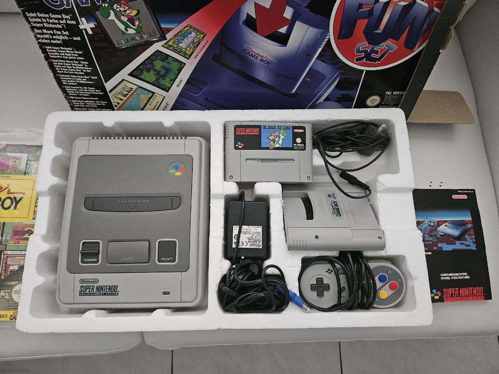 Super Nintendo in original verpackung (Gebraucht) in Safenwil für CHF 250 – mit Lieferung auf ...