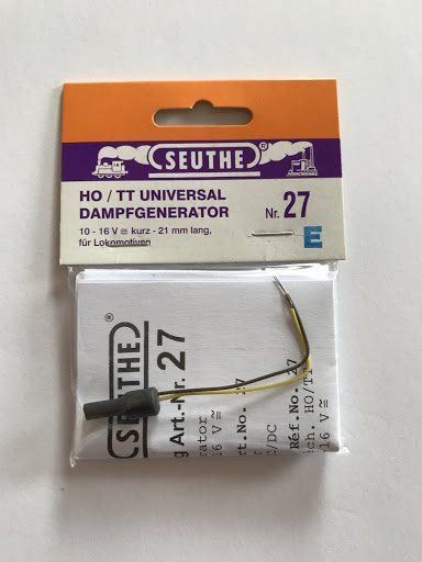 27 Seuthe HO Dampfgenerator 10-16 Volt (Neu und originalverpackt) in ...