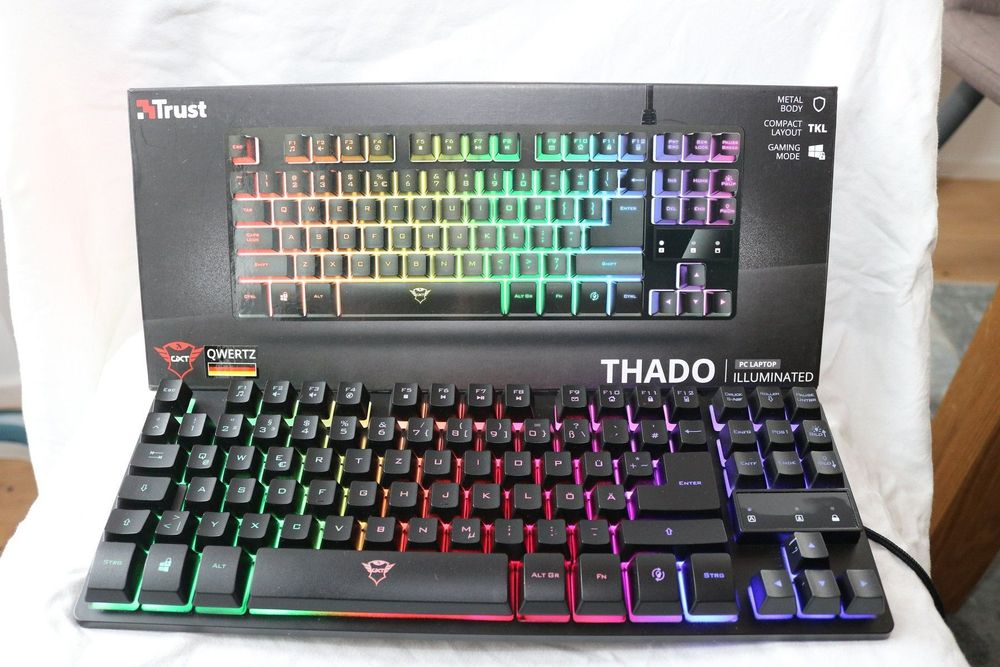 Trust Thado Illuminated Gaming Keyboard (USB) | Kaufen auf Ricardo