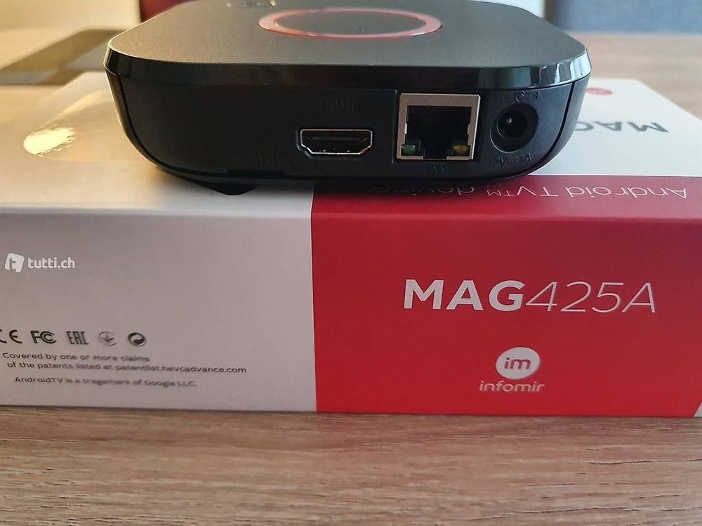 Infomir MAG 425A Android TV Device / Set-Top-Box (IP-TV) | Kaufen auf ...