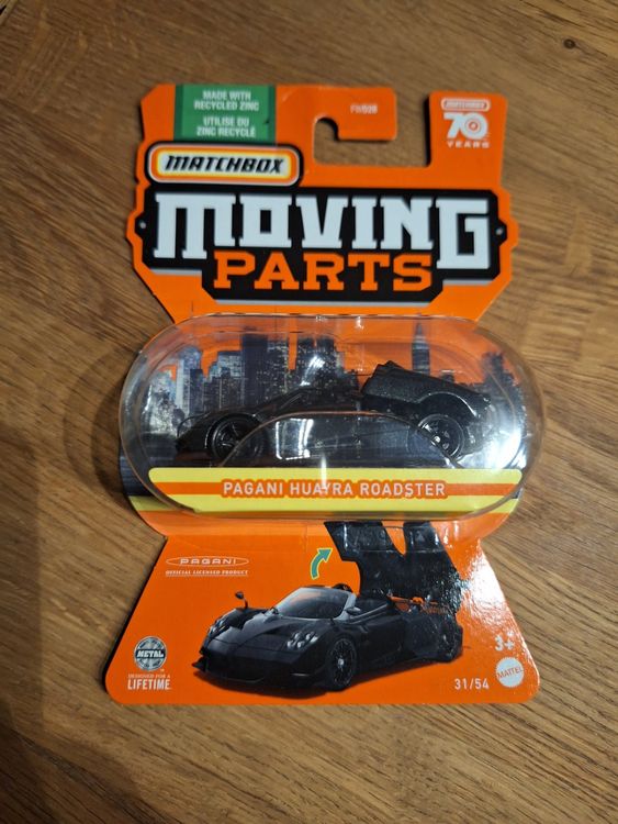 Matchbox Moving Parts 2023 Pagani Huayra Roadster 31/54 (Neu und ...