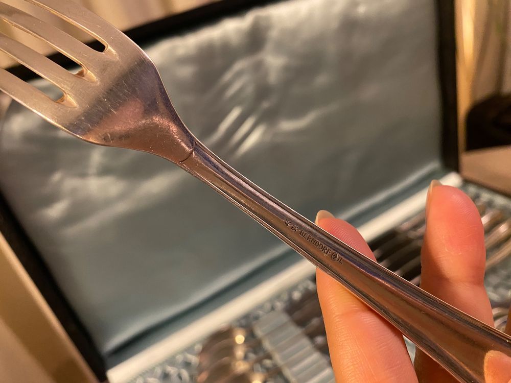 Silberbesteck Berndorf 24- teilig- Jugendstil (Gebraucht) in Zürich für CHF 92 – mit Lieferung ...