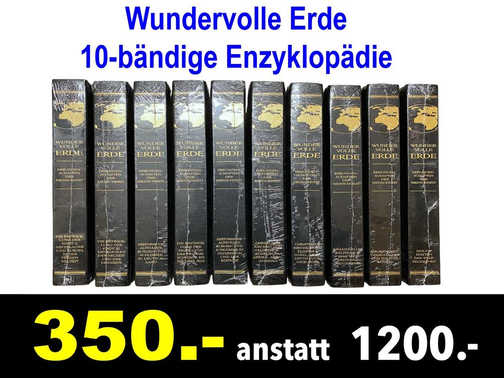 🔴 Bücher Wundervolle Erde 10-bändige Enzyklopädie /055B (Neu und ...