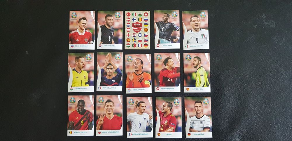 15 x Panini Coca Cola Extra Sticker EURO 2020 Rivals | Kaufen auf Ricardo