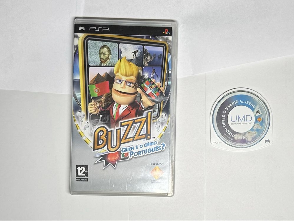 Jeux psp Buzz quem é o génio Portugès ? (Neuf (Voir description)) à ...