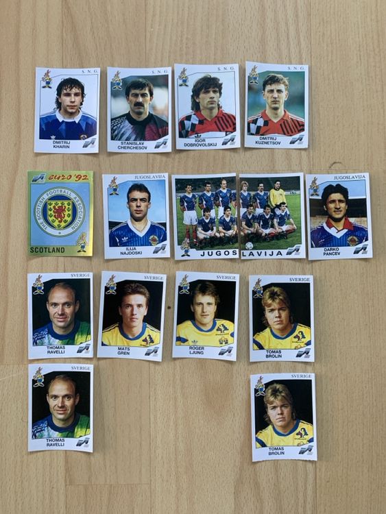 Panini UEFA 92 Sticker | Kaufen auf Ricardo