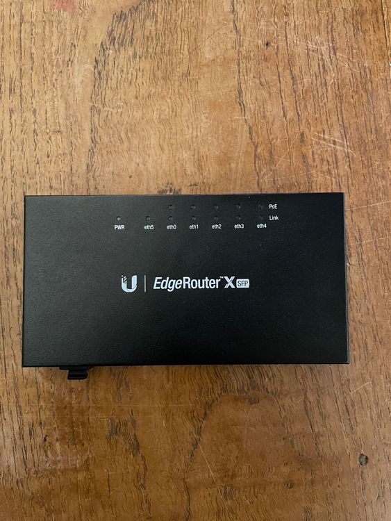 Ubiquiti Networks router EdgeRouter X SFP | Kaufen auf Ricardo