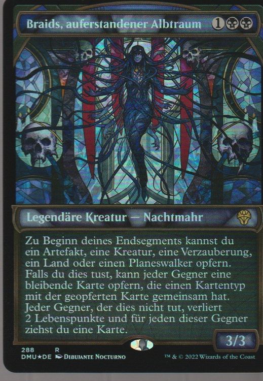 TCG Magic The Gathering MTG DMU 288 FOIL Braids, auferstande (Neu ...