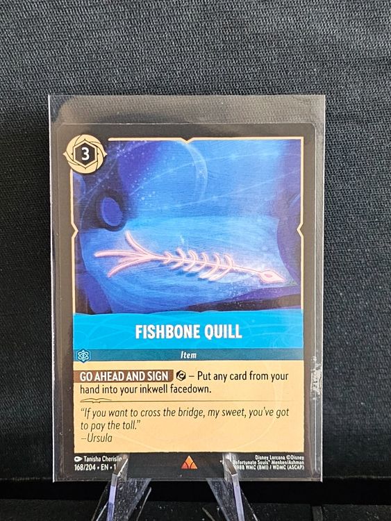 Disney Lorcana Fishbone Quill Rare | Kaufen auf Ricardo
