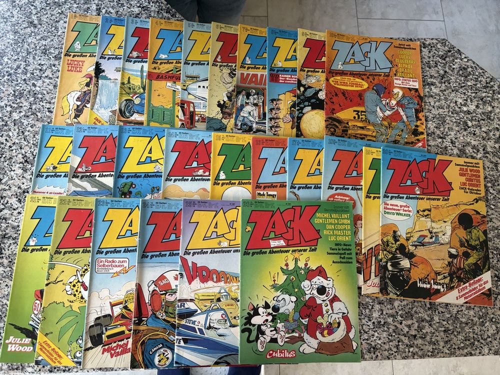 Zack Comics Komplett 1 - 26 Top! (Gebraucht) in Wangen b. Dübendorf für ...