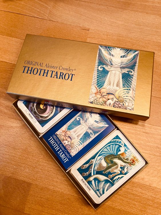 Mini Tarot Deck, Original Thoth Tarot von Aleister Crowley (Neu (gemäss ...