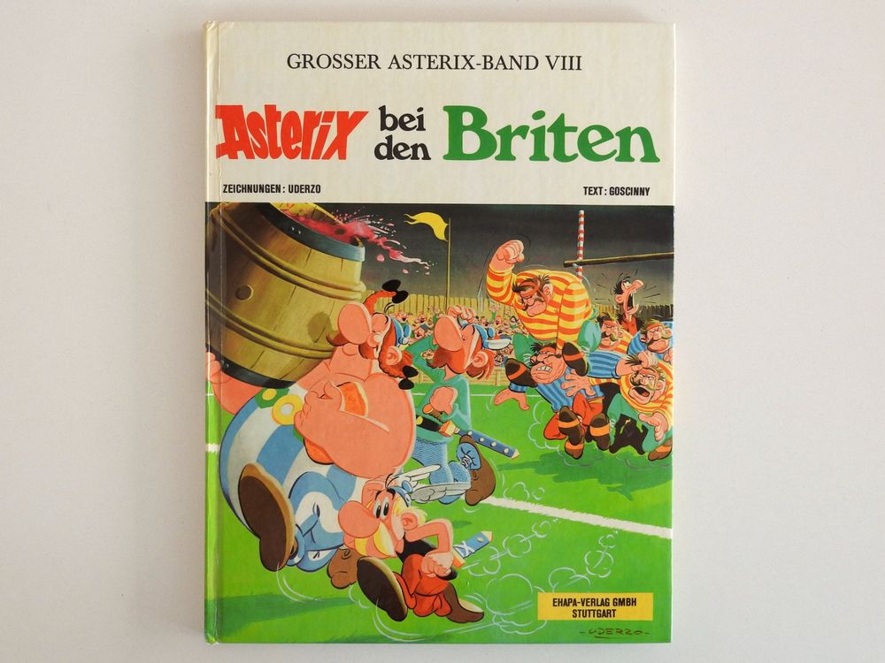 Asterix bei den Briten, Band VIII, 1971 (Gebraucht) in Büttenhardt für CHF 8 – mit Lieferung auf ...