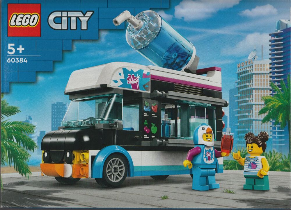 LEGO CITY 60384 IL FURGONCINO DELLE GRANITE DEL PINGUINO ne (Neu und ...