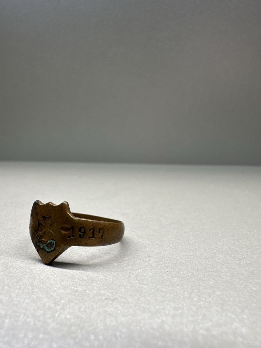 WW1 Ring 1914–1917 | Grabenschmuck, Trench Art, Eisernes K (Gebraucht ...