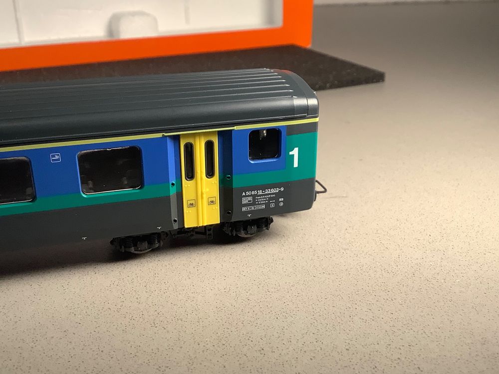Roco 44495 : SBB 1.Kl EW II Papagei | Kaufen auf Ricardo