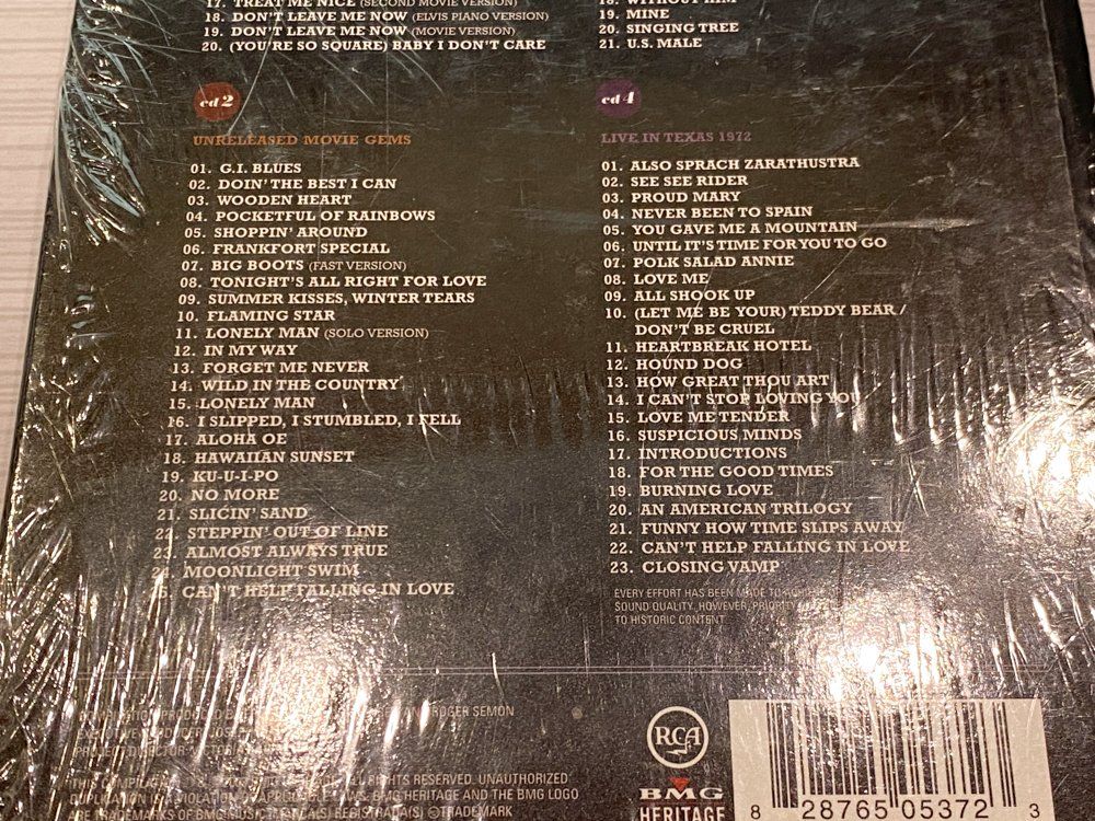 Elvis Close up Deluxe 4 CD Box Set OVP (Neu und originalverpackt) in ...