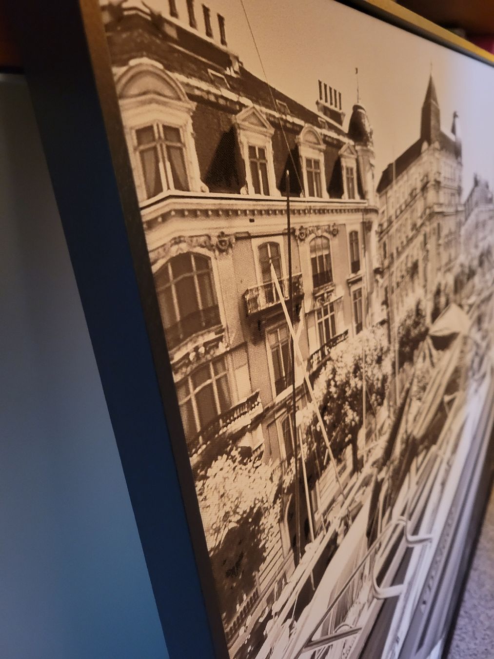 Tableau/Print encadré n&b Genève architecture (D'occasion) à Bernex ...