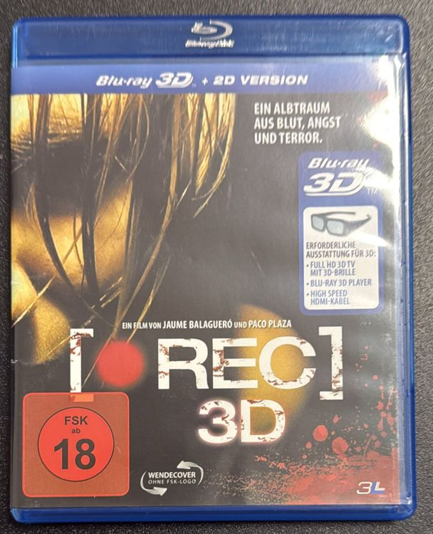 REC BLU-RAY 3D+2D VERSION (Gebraucht) in Zürich für CHF 12 – mit Lieferung auf Ricardo kaufen