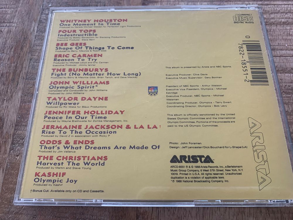 Summer Olympics Album 1988 CD Compilation (Gebraucht) in Regensdorf für ...