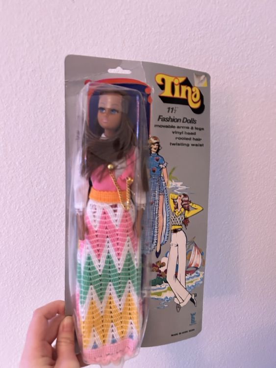Vintage Tina Fashion Doll, unbespielt, Originalverpackung (Neu und ...