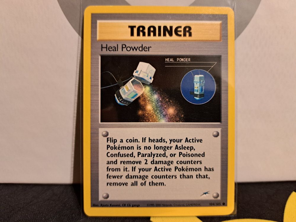 HEAL POWDER NEO DESTINY POKEMON KARTE 2002 (Gebraucht) in Uerzlikon für ...